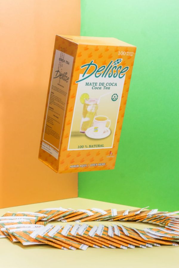 Delisse Coca Energy Tea | Powder to prepare Coca Tea · 1 Box 100 bags
